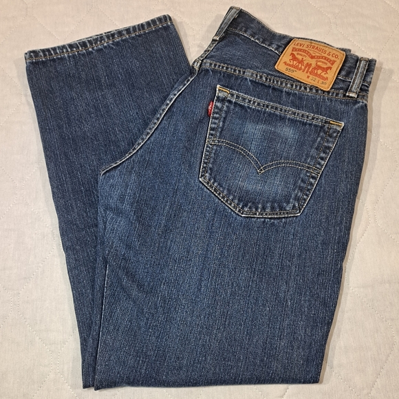 Levi's | Jeans | Levis 559 Darkwash Jeans Mens 32x3 Blue Denim 5pkt ...